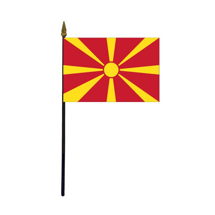 Macedonia Stick Flag