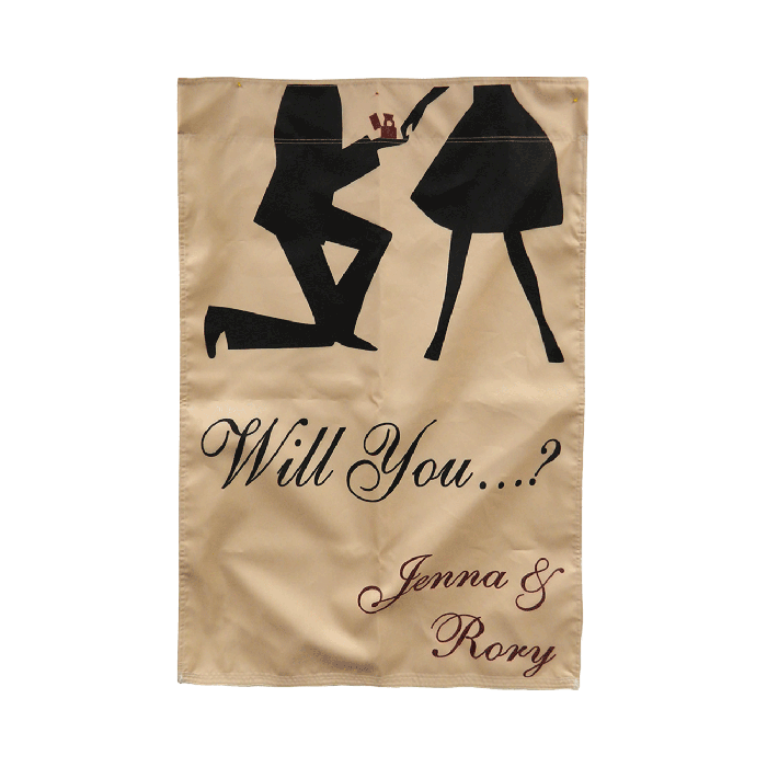 Will You Marry Me Banner