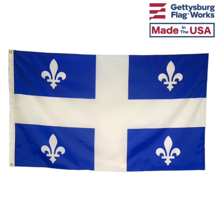 Flag of Quebec Province, Canada