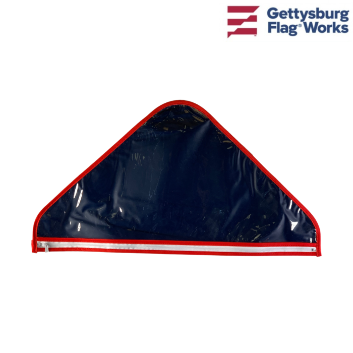Vinyl Flag Cover, Triangle Case Soft Plastic