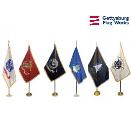 Small Military Flags For The 5 Branches US Armed Forces Desk Flag Set ...