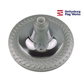 Chrome Plated Guidon Stand for Military Guidon Display