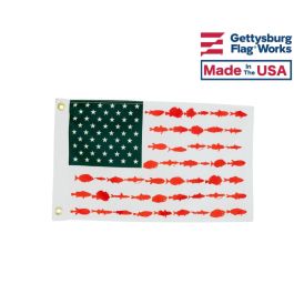 American Angler Boat Flag | Fisherman Flags from Gettysburg Flag Works