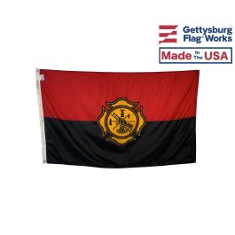 Fireman Remembrance Flag - 3x5 - Fire Flags - Civil Service Flags - Flags