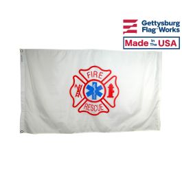 Fire Rescue EMS Flag - Fire Flags - Civil Service Flags - Flags & Banners