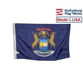 Michigan Flag - Outdoor - MIchigan Flags - State Flags - American States