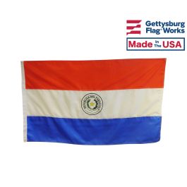 Paraguay Flag - Paraguay Flags - South America Flags - Correct Double Seal