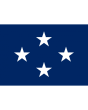 Navy Admiral (4 Star) - Naval Officer Outdoor Flags