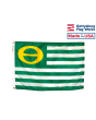 Ecology Flag - Environmental Flags - 1970 Green Earth Flag