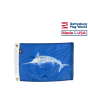 White Marlin Flag - 12x18 - Fishing Flags - Boating & Marine Flags - Flags