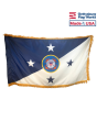 Coast Guard Commandant Officer Indoor Flag - Choose Options