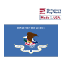 Department of Justice Flag - Indoor