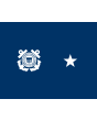 Coast Guard Rear Admiral (1 star) Officer Outdoor Flag - Choose Options