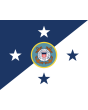 Coast Guard Commandant Officer Outdoor Flag - Choose Options