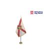 Florida Indoor Flag Set with Pole, Finial, Cord & Tassel