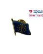 Indiana State Flag Lapel Pin (Single Waving Flag)