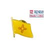 New Mexico State Flag Lapel Pin (Single Waving Flag)