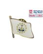 Rhode Island State Flag Lapel Pin (Single Waving Flag)