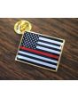 Thin Red Line Lapel Pins - Design a Custom Thin Red Lapel Pin