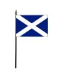 Scotland Cross Stick Flag